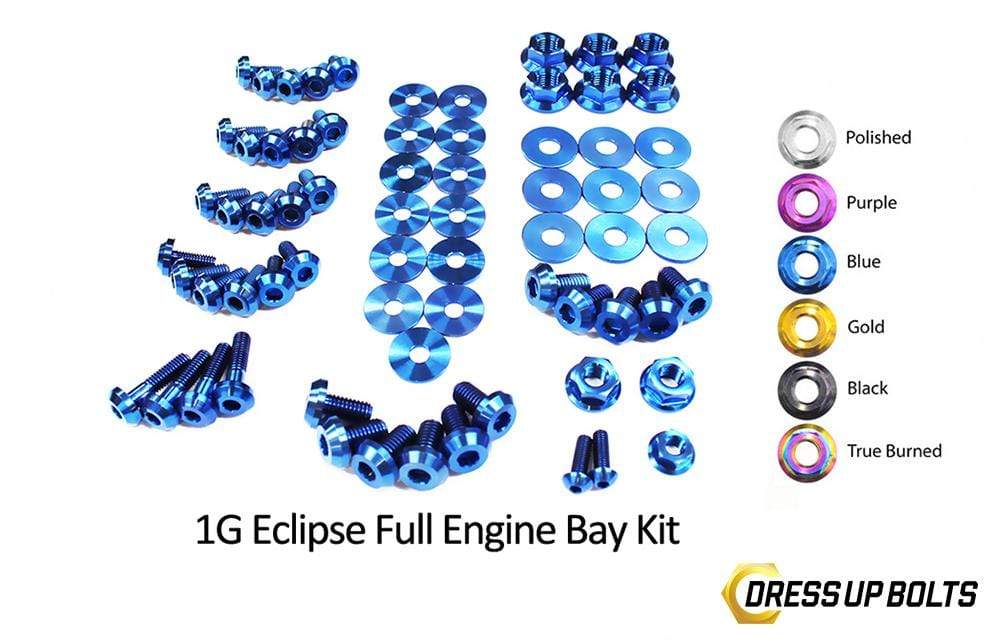 Mitsubishi 1G Eclipse (1990-1994) Titanium Dress Up Bolts Mitsubishi 1G Eclipse (1990-1994) Titanium Dress Up Bolts