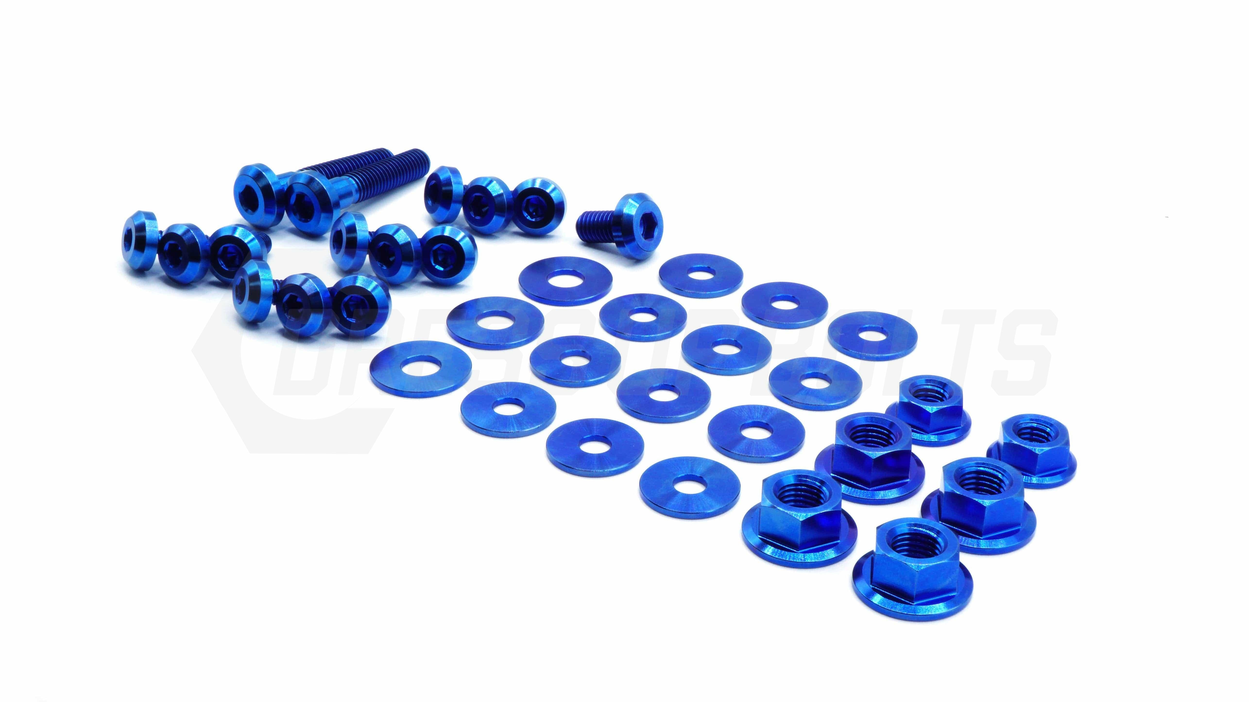 Dress Up Bolts Stage 1 Titanium Hardware Engine Bay Kit - Nissan 300ZX ...