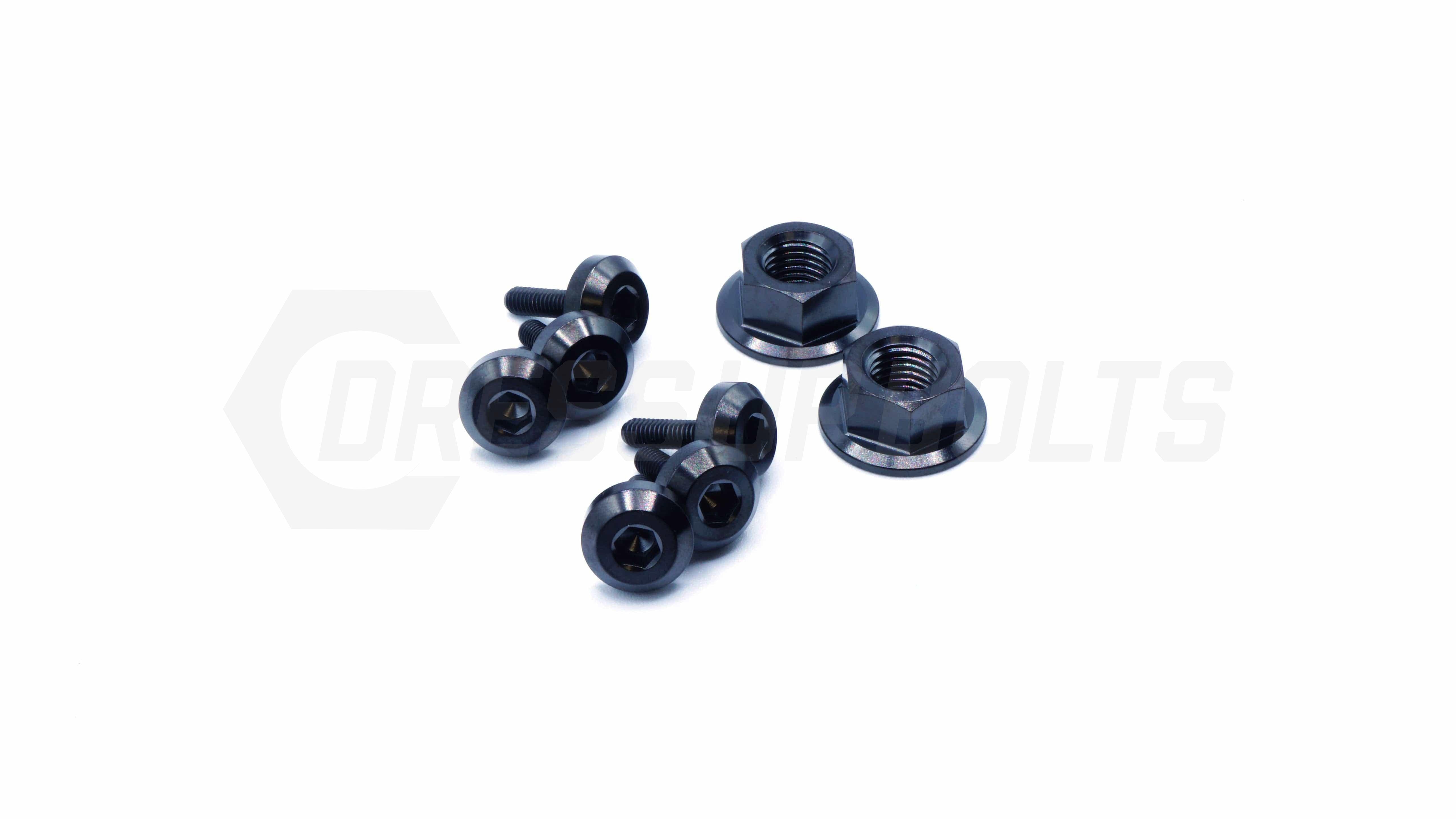 Dress Up Bolts Titanium Hardware Window Cowl Kit - Nissan 300ZX (1990 ...